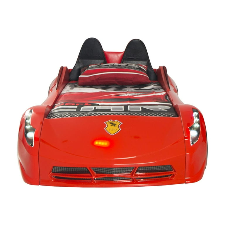 Titi Racer Modern TT Twin Race Car Bed with Remote Control Titi Racer Modern TT Twin Race Car Bed with Remote Control