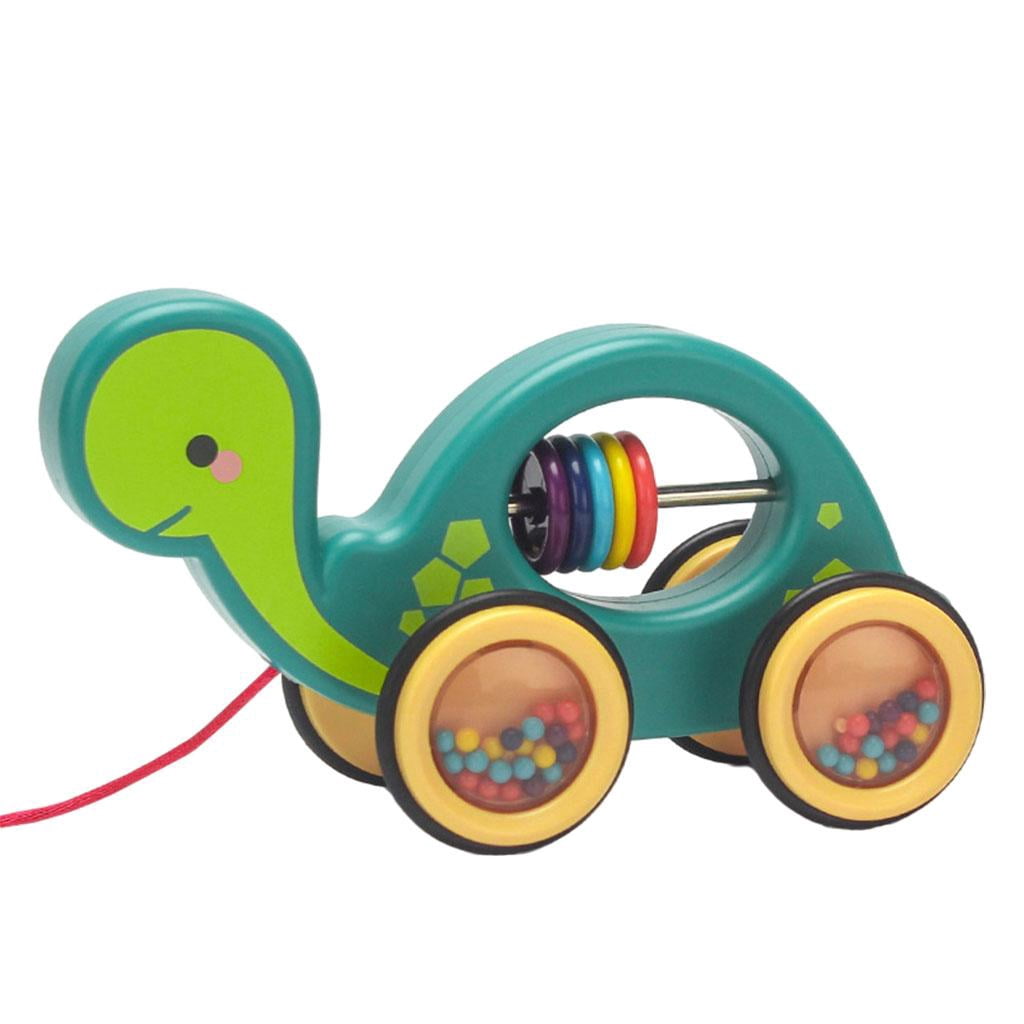 Cute Cartoon Pull-Along Push and Pull Enseñanza Toys Tortuga Zulema ...