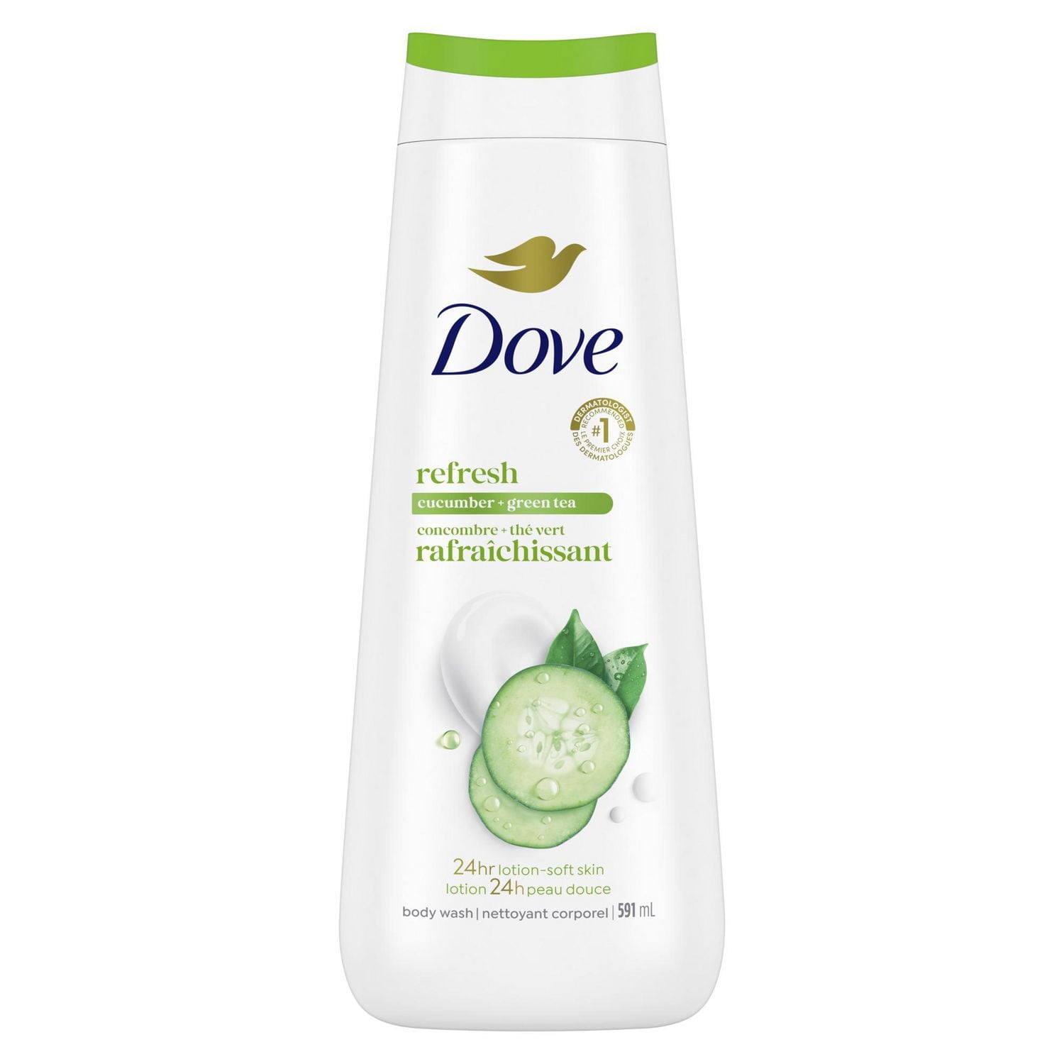 Click here for Dove Body Wash Refresh Cucumber And Green Tea 24hr... prices
