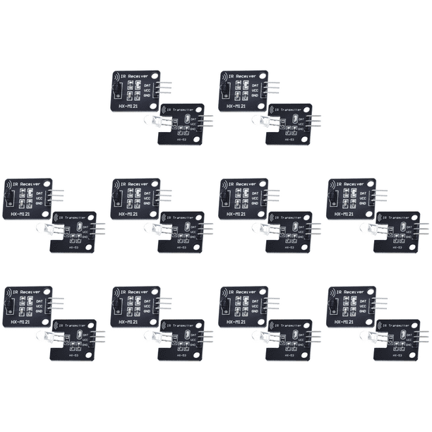 Módulo Receptor Transmisor Digital 38khz IR y Kit de Sensor para ...