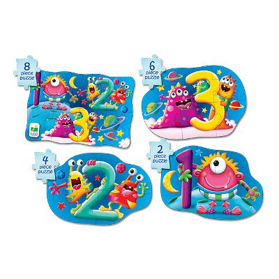 The Learning Journey My First Puzzle Set, 4-in-a-Box, 123 - Walmart.com