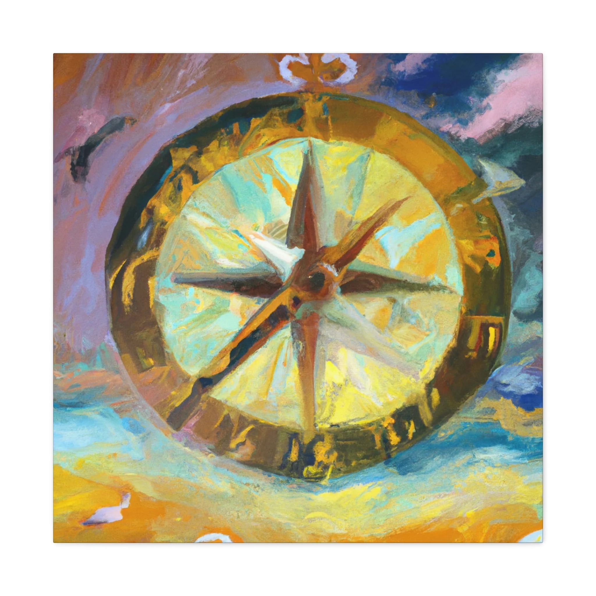 Compass of Direction - Canvas - Walmart.com