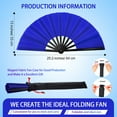4-Piece Set of 13-Inch Folding Hand Fans | Bulk Clapping Fans for ...