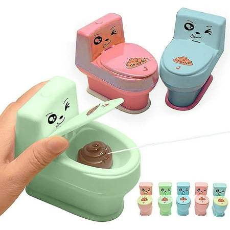Mini Water Jet Toilet Trick Toilet Spoof Toys Make Funny In Party ...