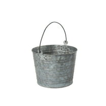 "Ashland® 6.3"" Small Metal Galvanized Pail for Indoor Use" - Walmart.com