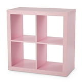 Better Homes & Gardens Square 4-Cube Organizer, Pink - Walmart.com