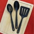 Mainstays 3-Piece Kitchen Utensil Set, Slotted Spatula, Slotted Spoon ...