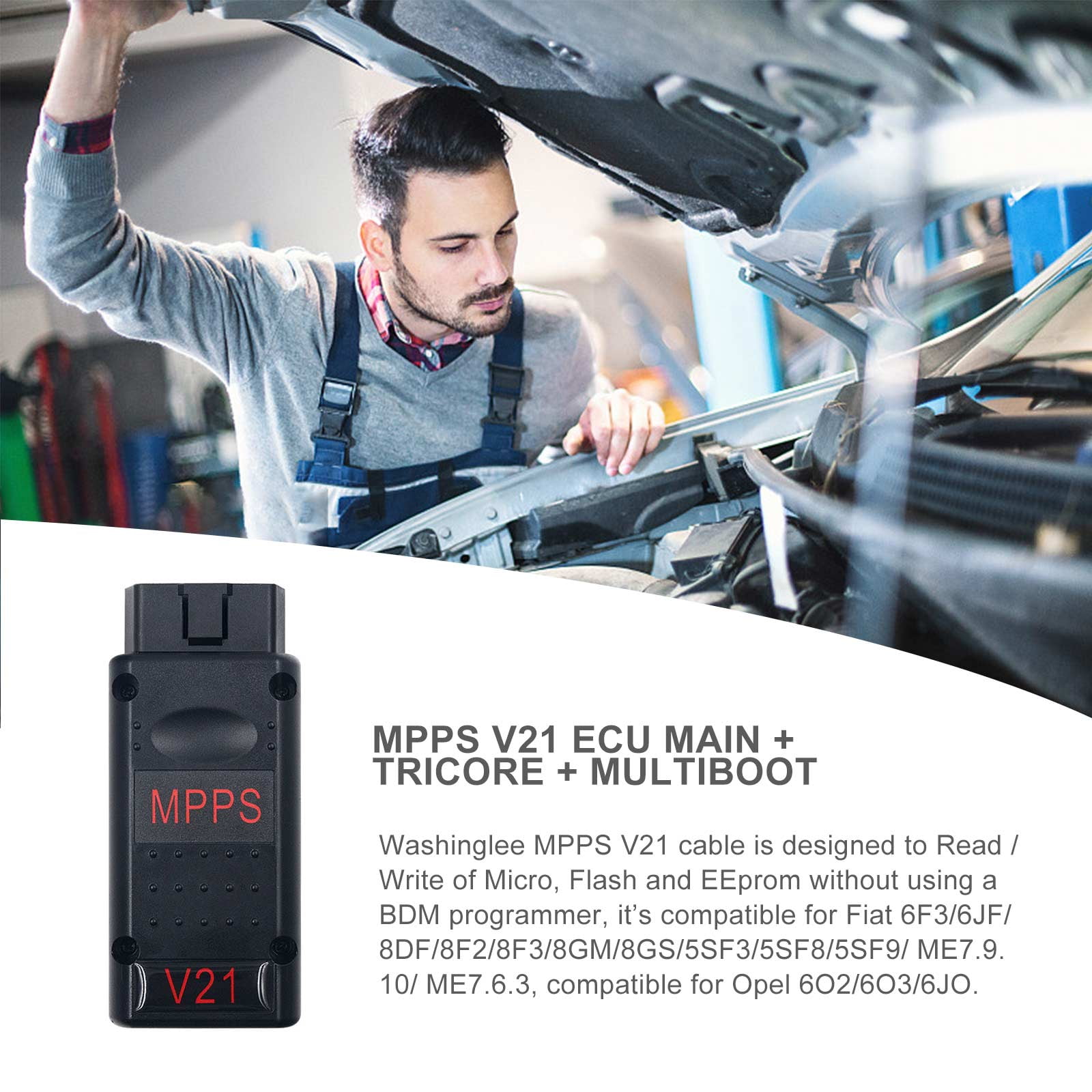 Buy Doolland MPPS V21 ECU MAIN + TRICORE + MULTIBOOT，Automotive Power ...