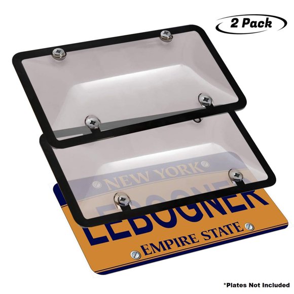 Tint License Plate Cover