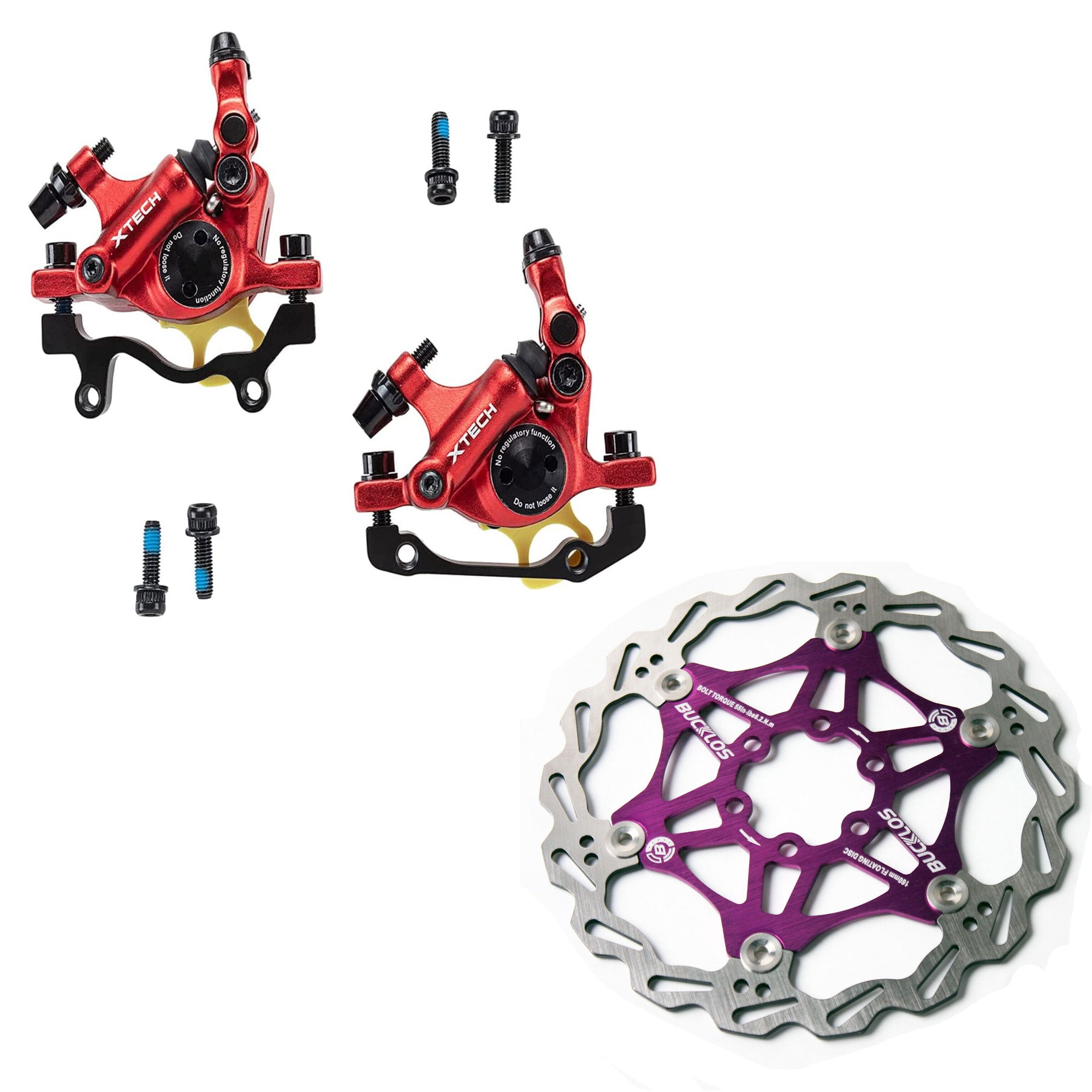BUCKLOS Zoom HB-100 Bicycling Line Pulling Hydraulic Disc Brake ...