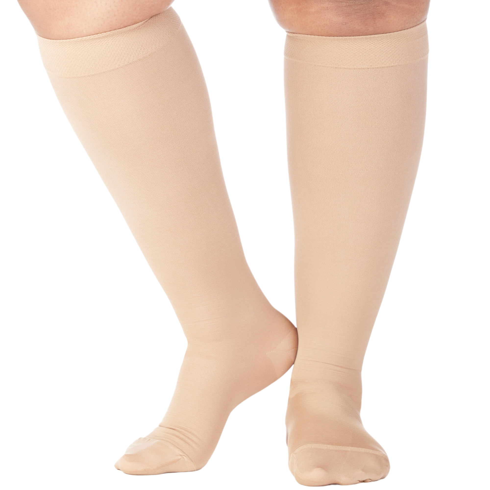 Made in USA - Compression Socks for Women and Men 20-30mmHg - Light ...
