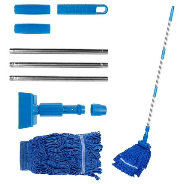 EIMELI 64.2 inch Commercial String Mop Heavy Duty Industrial Cotton Wet ...