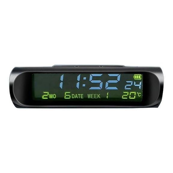 Auto Drive Digital Clock, Black - Walmart.com