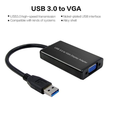 HI RES USB 2.0 TO VGA ADAPTER DUAL MONITOR SUPPORT - Walmart.com