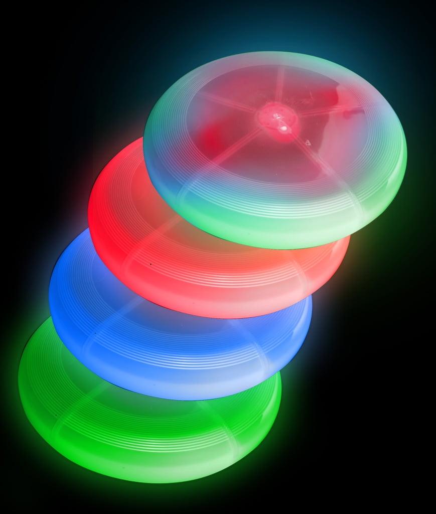 LED Frisbee 8 Inch - Assorted - Walmart.com