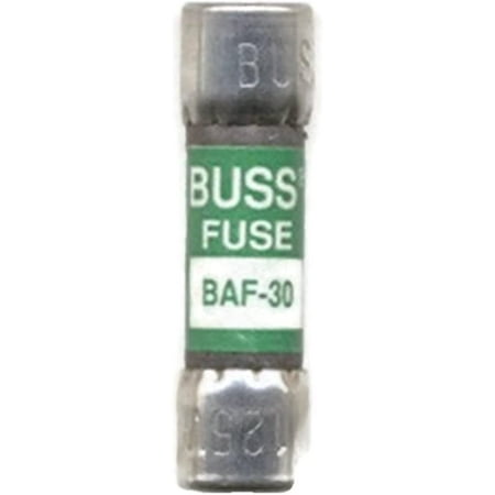 Bussmann BAF-30, 30 Amp 250V Fast Acting Midget Fuse | Walmart Canada