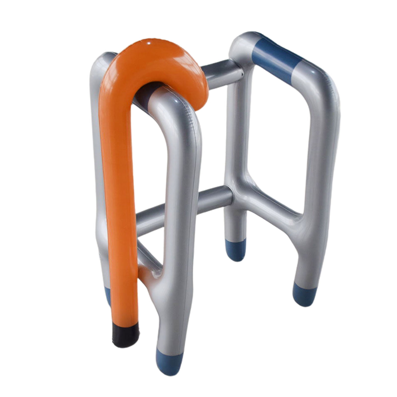 Buy Doolland Inflatable Zimmer frame walking stick toy，Novelty Gag Joke ...