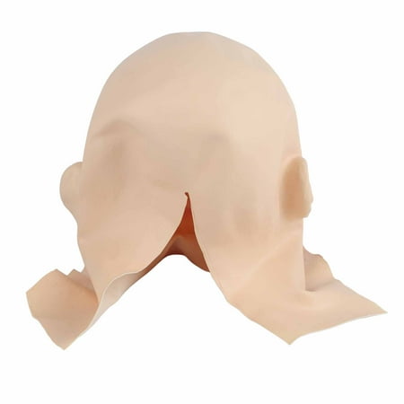 Old Man Old Lady Head Cover Headgear Latex Headwear For Carnival ...