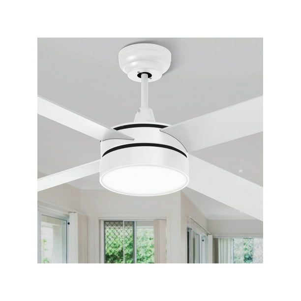 48 Inch Ceiling Fans With Light And Remote Control, Dimmable Modern ...