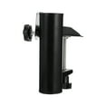 WRISTBIQUE Black Metal Umbrella Clamp with Reinforced Screw Fixing for ...