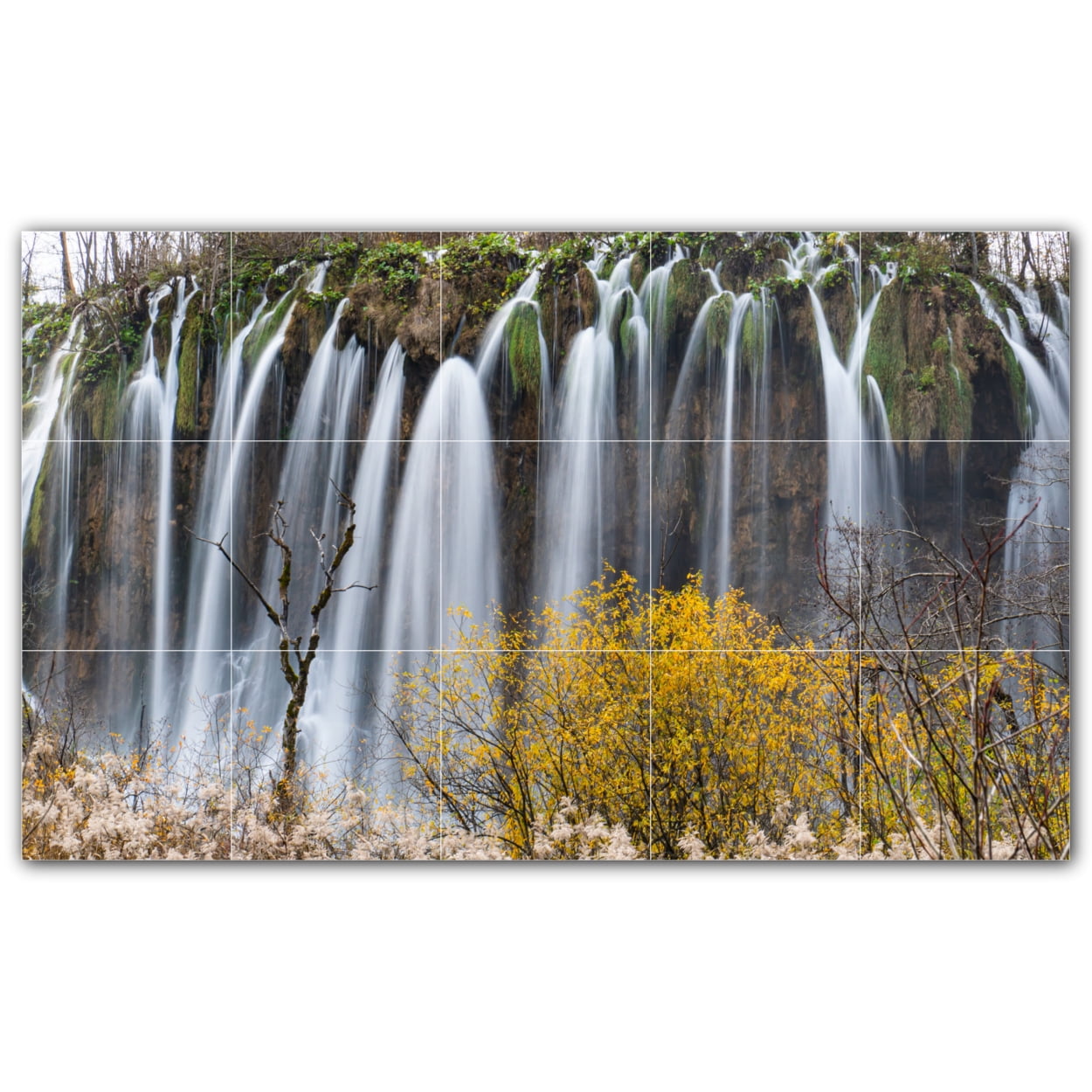Picture-Tiles.com: Waterfalls Ceramic Tile Wall Mural WAL501094-53XL ...