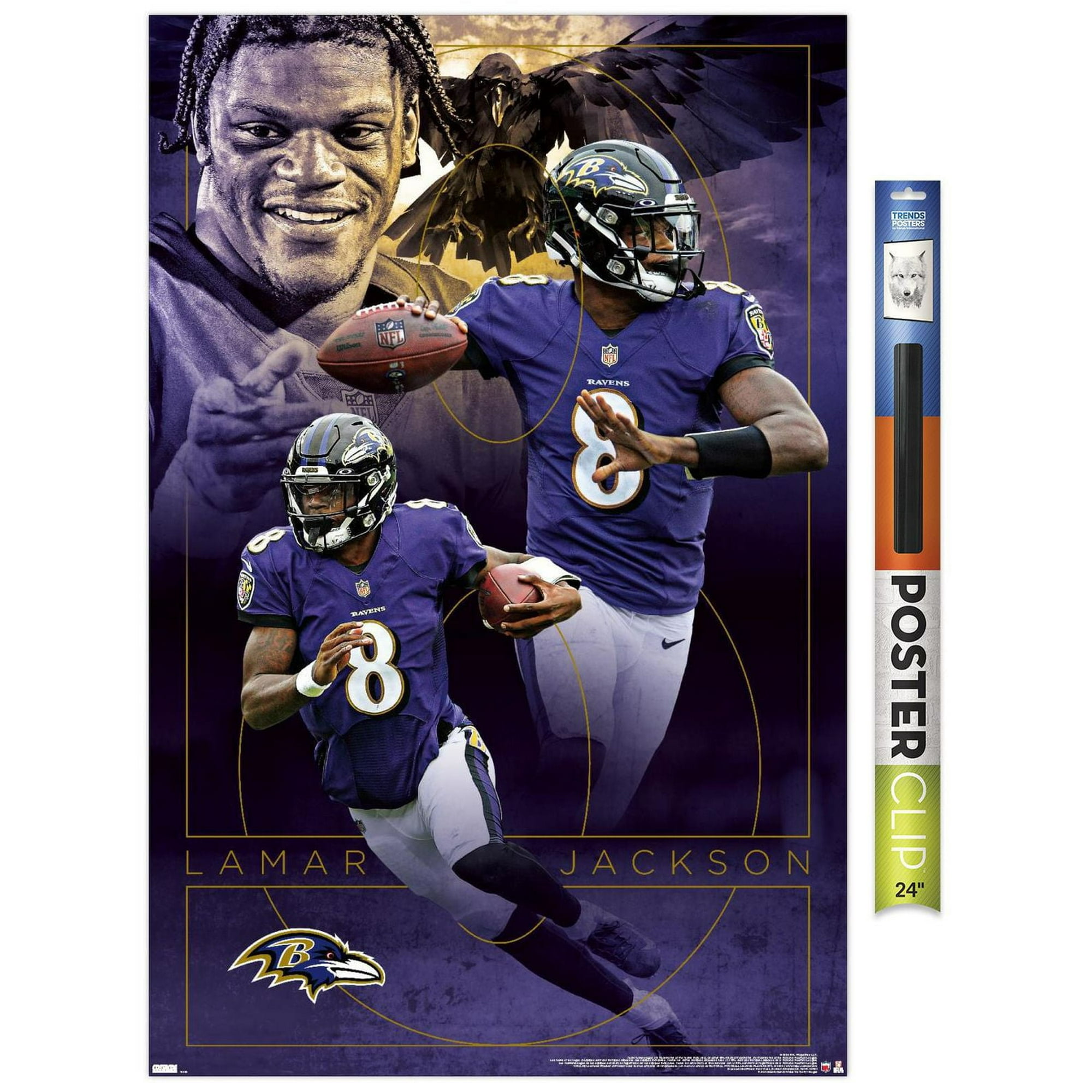 Click here for Trends International Nfl Baltimore Ravens - Lamar... prices
