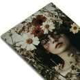 1pc Vintage Floral Metal Tin Sign - Iron Wall Art with Garden Design ...