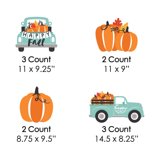 Big Dot of Happiness Happy Fall Truck - Outdoor Home Decor - Harvest ...