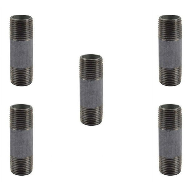 Paquete 5 De Niple Galvanizado 1/4 PuLG X 10cm Largo 6mm | Walmart en línea