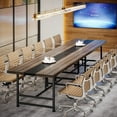 Tribesigns 6FT Rectangular Executive Conference Table, Large Computer ...