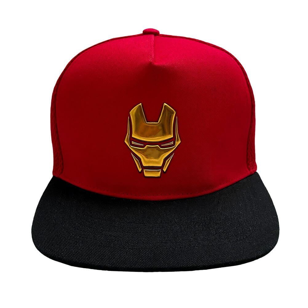 Marvel Iron Man Logo Red Snapback Cap - Walmart.com