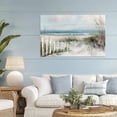 Stupell Industries Dunes With Weathered Fence Canvas Wall Art, design ...
