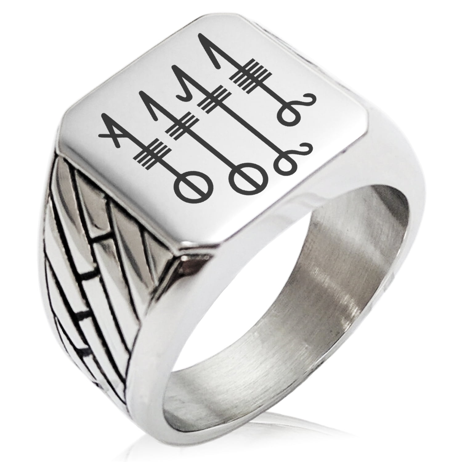 Stainless Steel Svefnthorn Volsungs Viking Norse Geometric Pattern ...