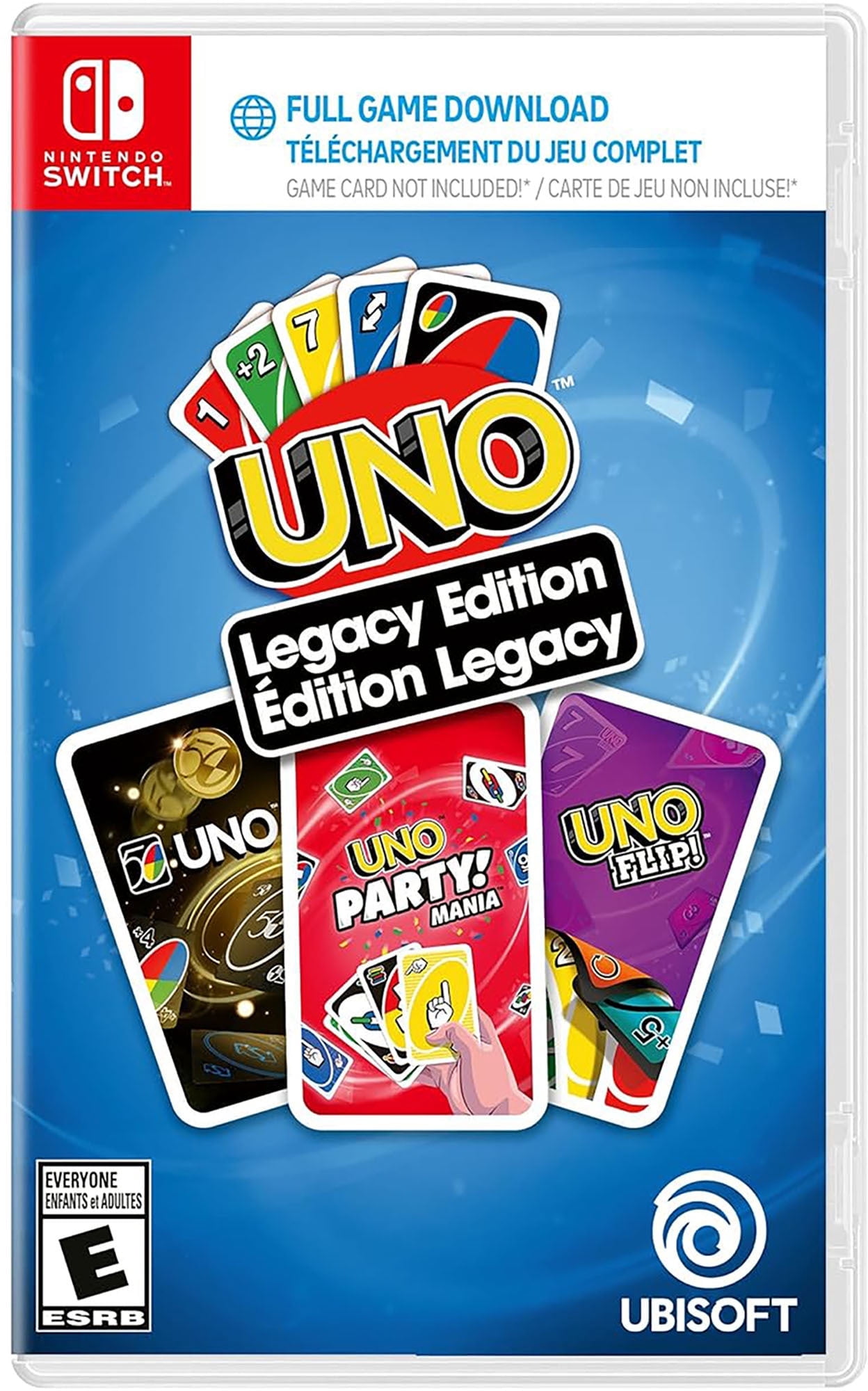 Ubisoft, Uno Legacy Code-In-Box, for Nintendo Switch, 1 Download Code ...