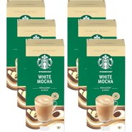 Starbucks Single Serve Instant White Mocha Premium Coffee Powder ...