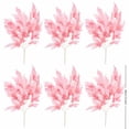 6 Pack Artificial Foliage Stems Colored Leaves Faux Plant Picks for ...