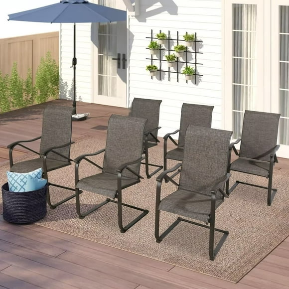 C Spring Patio Chairs
