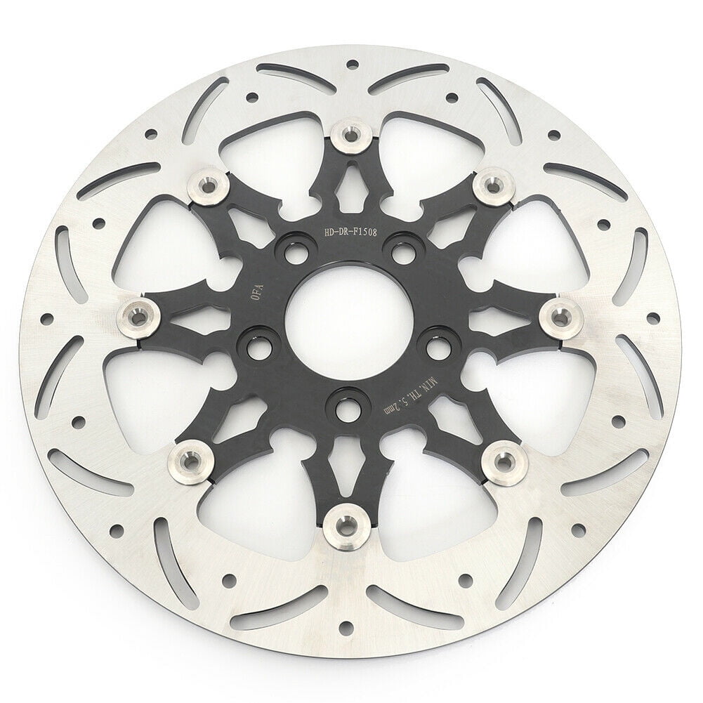 Floating 11.5" Rear Brake Disc Rotor for Harley Dyna Street Bob FXDB ...