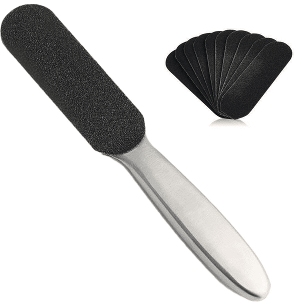 Professional Pedicure Foot File - Reusable Stainless Steel Cracked Skin ...