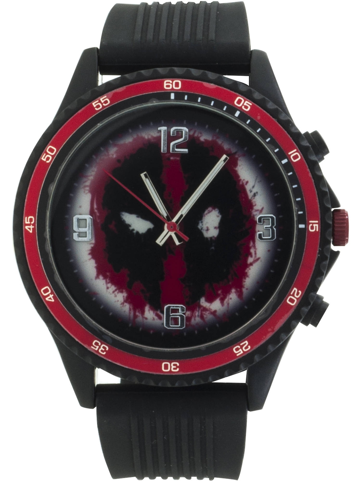Marvel Deadpool Unisex Adult Analog Watch with Black Band – DPAQ16011 ...
