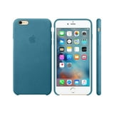 Apple Leather Case for iPhone 6s Plus and iPhone 6 Plus - Blue ...