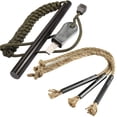 1/2 x 6 Inch Flint Steel Fire Starter Ferro Rod with Striker and ...