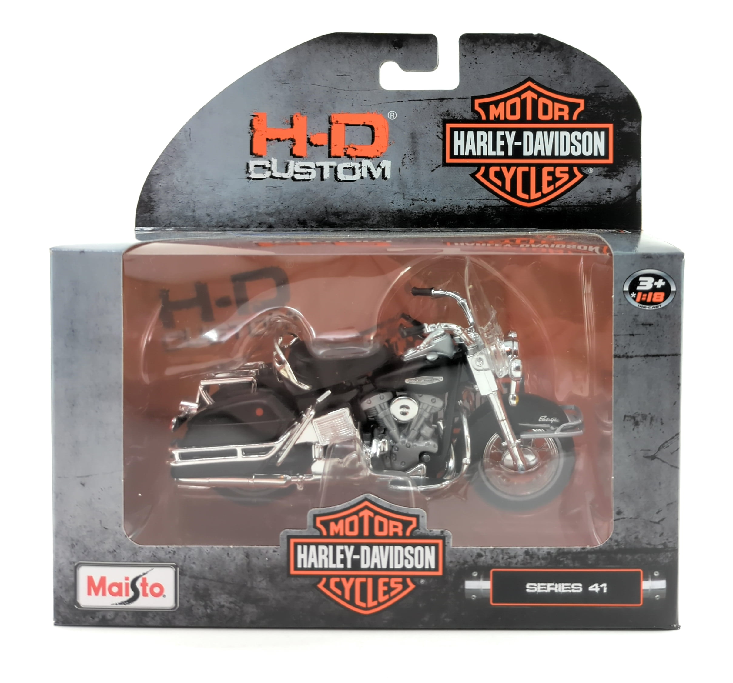 Maisto H-D Custom Harley-Davidson Series 41 Black 1966 FLH Electra ...