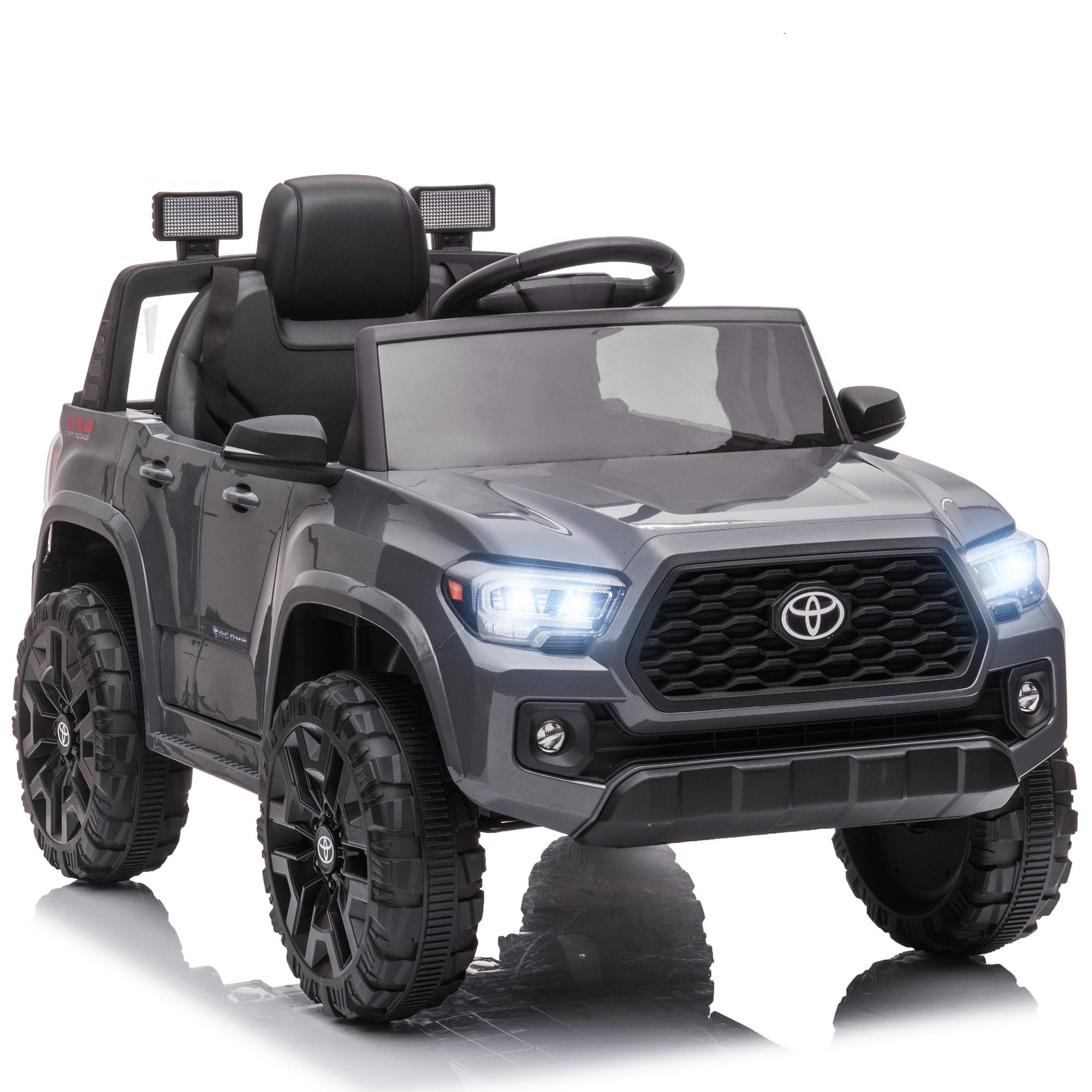 Licensed Toyota Tacoma Toy Car, Remote Control Ride on Car, 12V ...