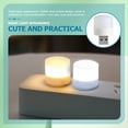 10 Pcs USB Night Light Rechargeable Wall Portable Bulb Small Nursery ...