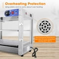 WeChef 2-Tier Commercial Electric Food Warmer, 110V Countertop Pizza ... WeChef 2-Tier Commercial Electric Food Warmer, 110V Countertop Pizza ...