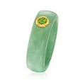 Ross-Simons Jade and .30 Carat Peridot Ring With 14kt Yellow Gold ...
