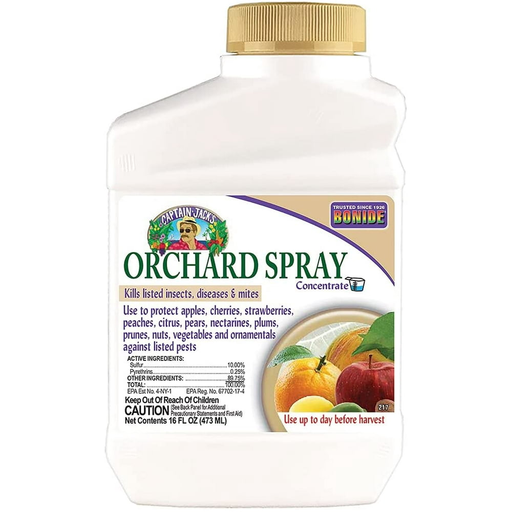 Bonide Chemical Citrus Fruit and Nut Orchard Spray Concentrate, 16 ...
