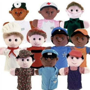Community Helper Puppets, Set of 10 - Walmart.com