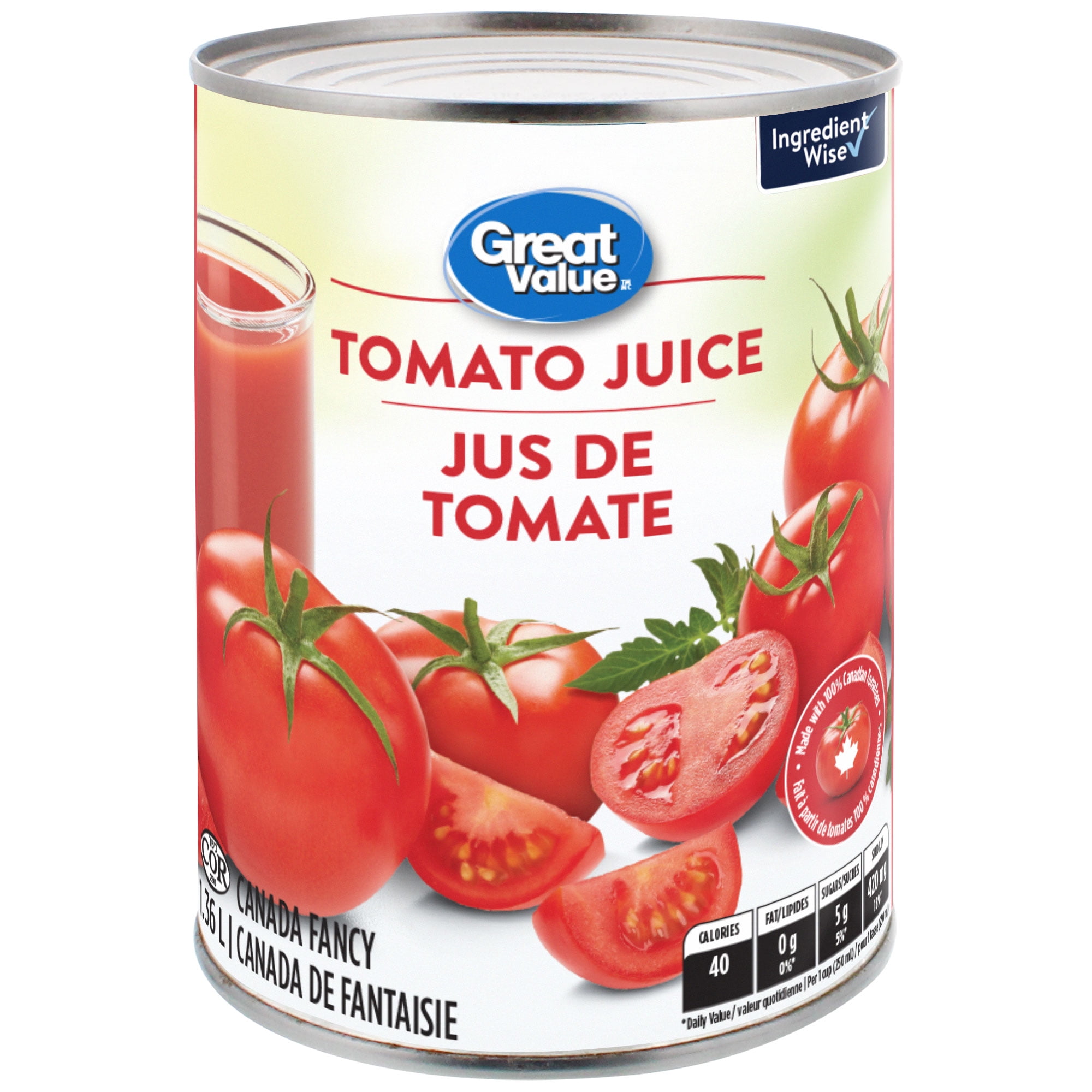 Click here for Great Value Tomato Juice 355 Ml prices